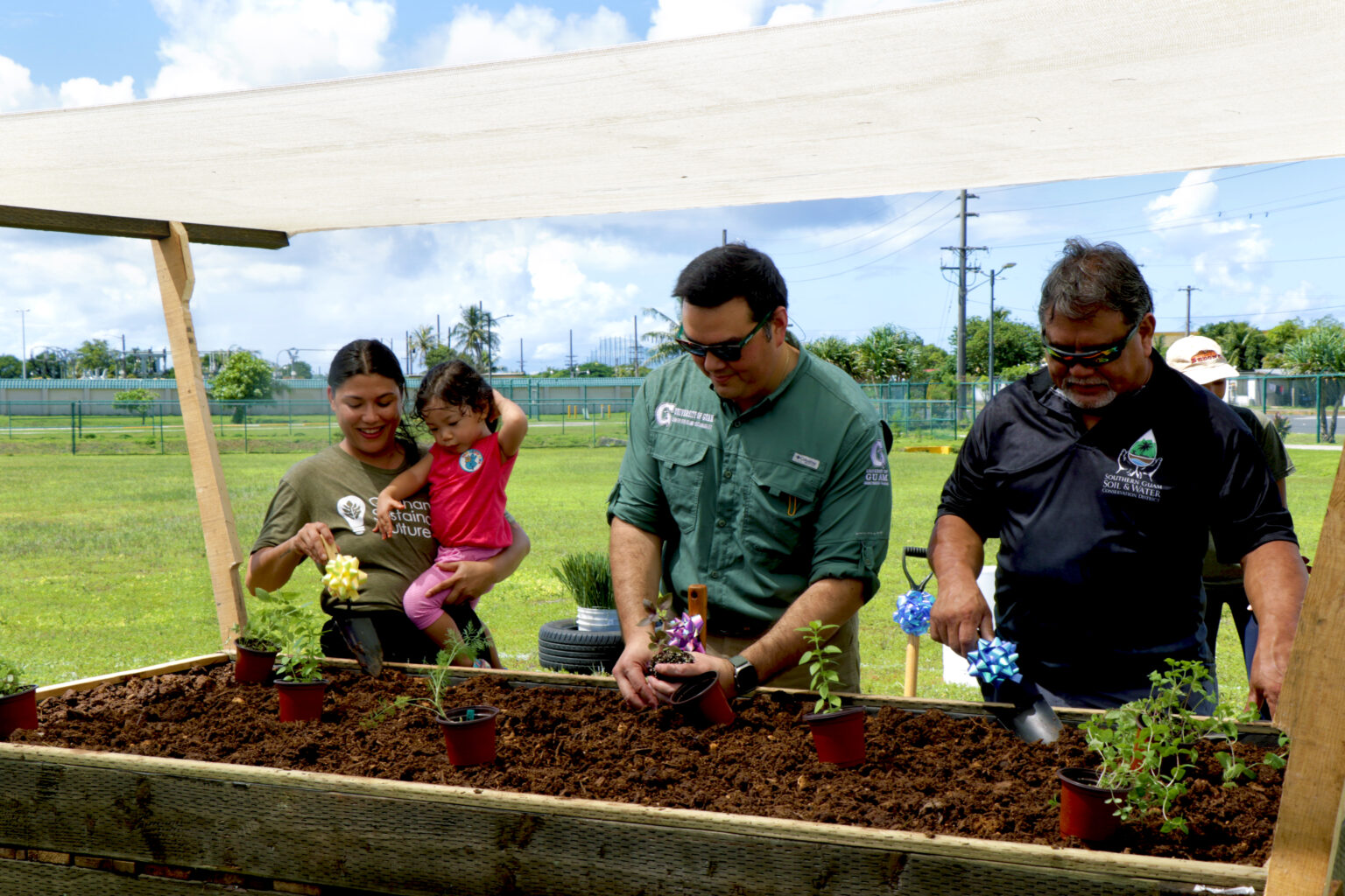 Guam Green Growth raises ground on third community garden - Guam Green ...