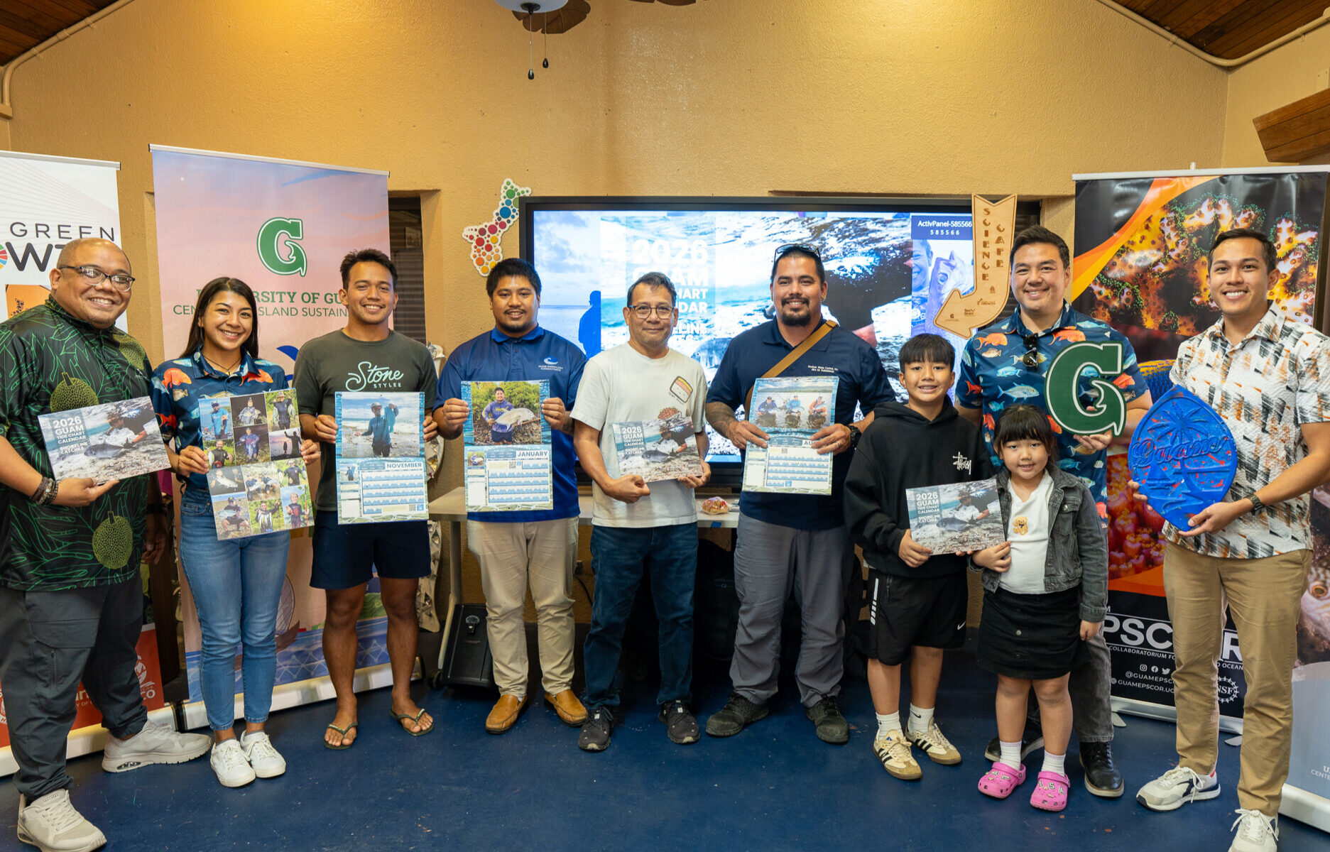 UOG unveils cover and launches 2026 Tide Chart Calendar with shoreline ...
