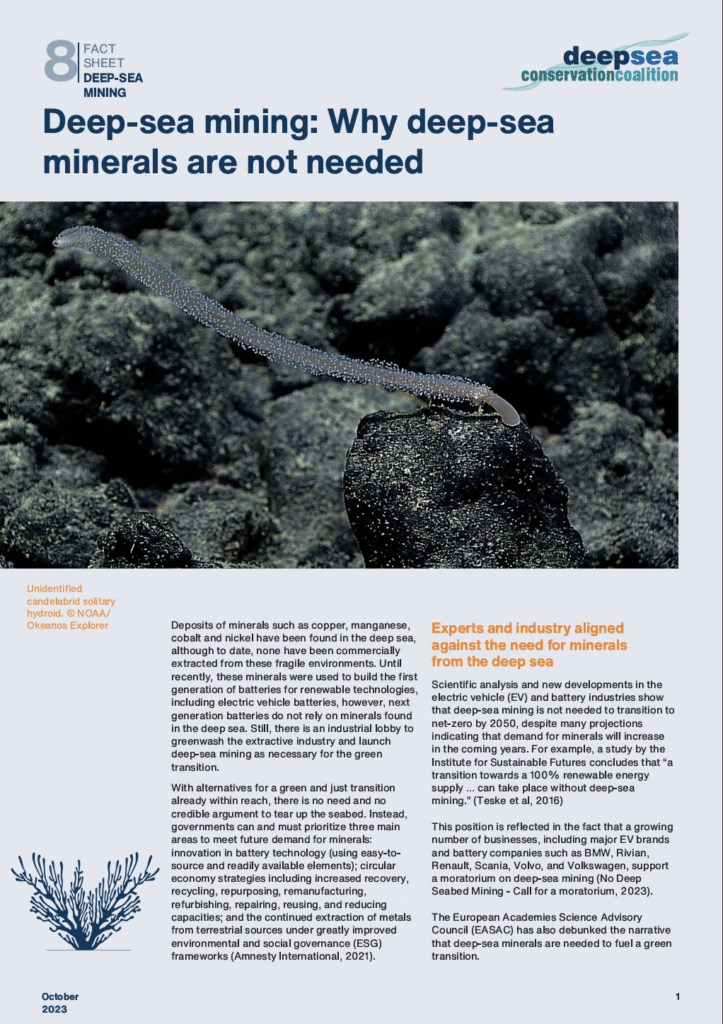 Deep Sea Mining - Guam Green Growth